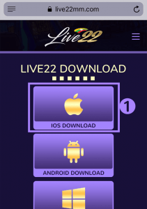 DOWNLOAD - Live22 Myanmar